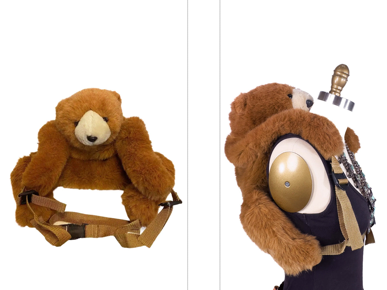 Teddy Bear Backpack Vintage 1980s Hugging Bear Pack – FIREGYPSY VINTAGE